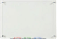 Audio-Visual Direct® | Clear Glass Dry-Erase Board - For Home & Office